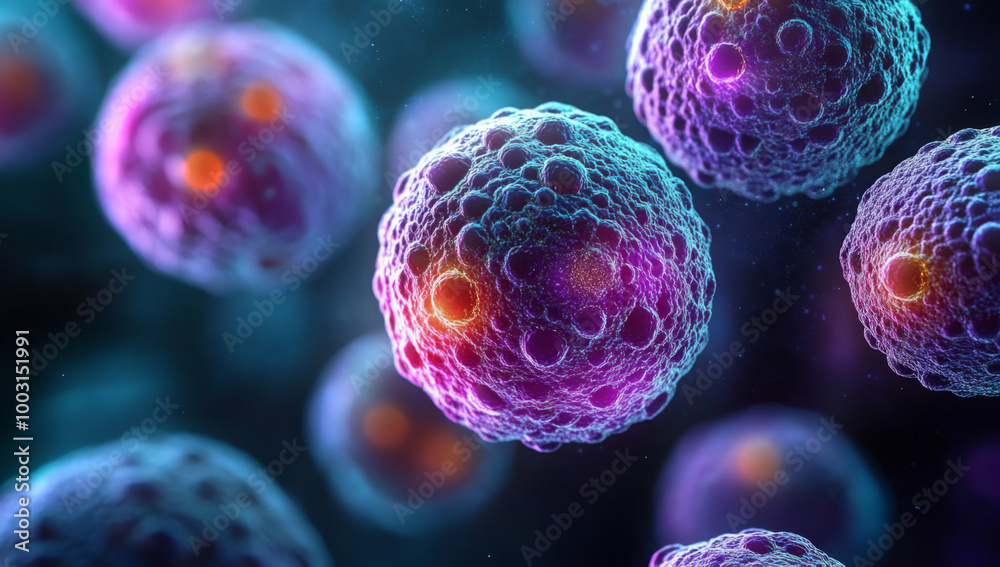 Staphylococcus aureus, Cluster of spherical bacteria magnified under a ...