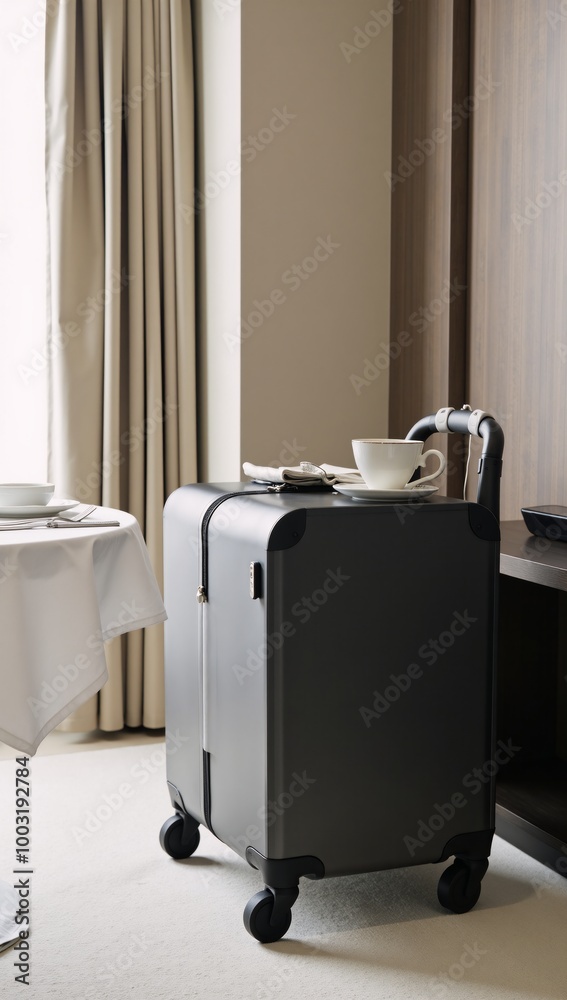 A modern graphic illustration depicts an intuitive continuous-line ...