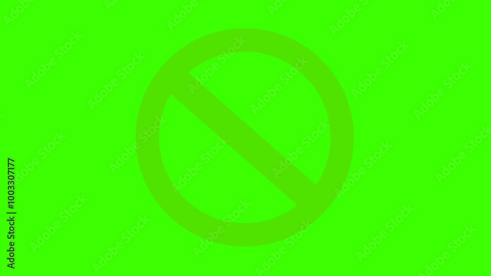 Prohibition symbol, red cross line and circle. Blank prohibition sign ...