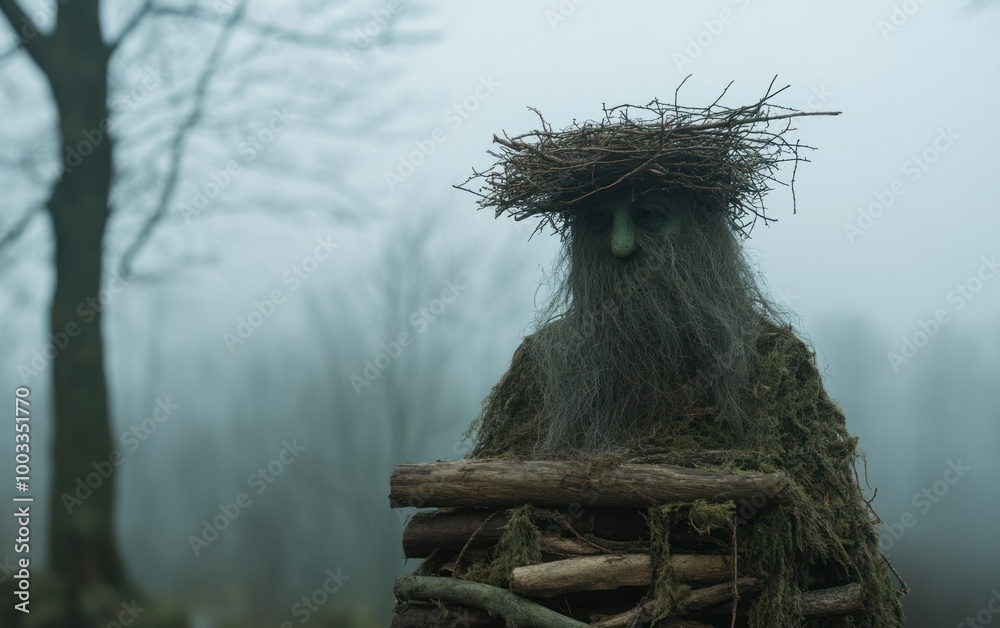 Mythical figures: Baba Yaga, infamous witch living in hut on chicken ...