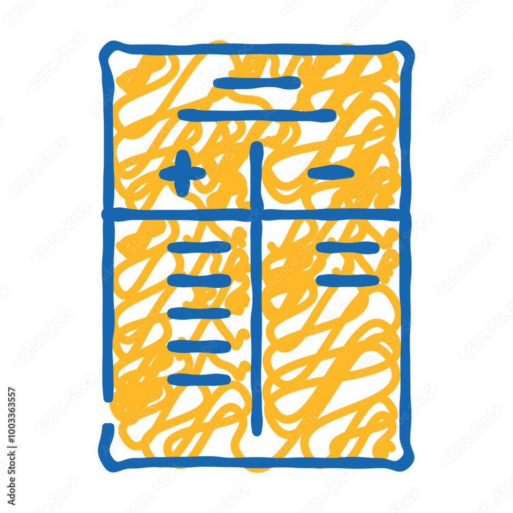 pros and cons doodle icon sketch vector. pros and cons sign. isolated ...