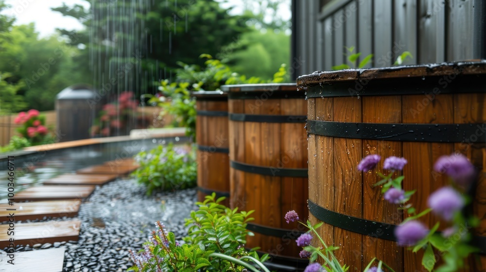 Rainwater Harvesting: Systems that gather and store rainwater for ...