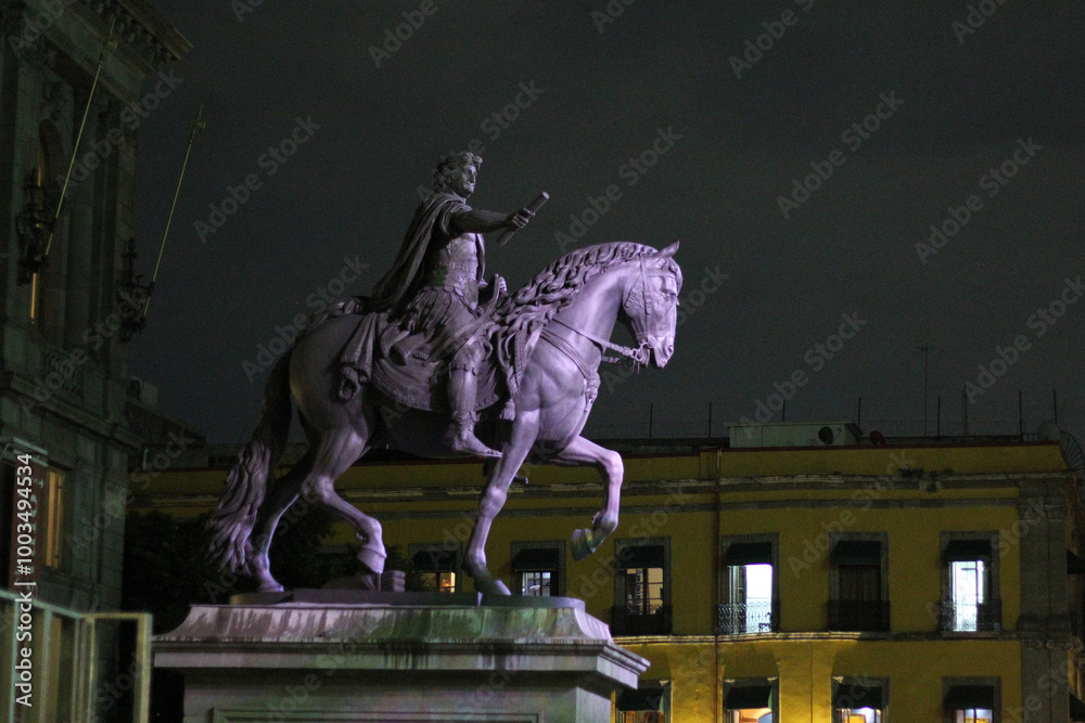latin america, zocalo, downtown, historical, artistic, horse, national ...