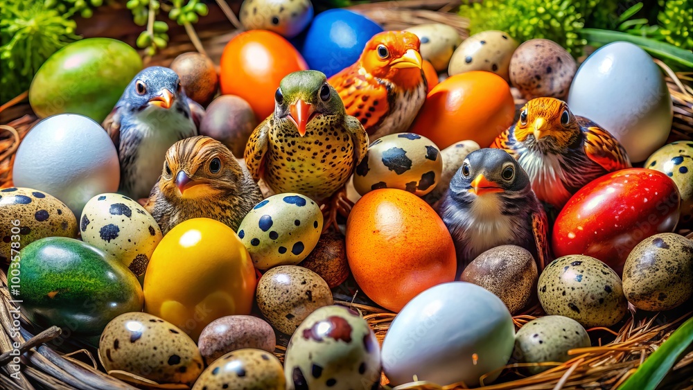 Oviparous Animals in Nature: Eggs, Reproduction, and Life Cycle of ...