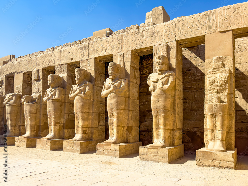 The Karnak Sanctuary of Ramses III is a magnificent temple complex ...