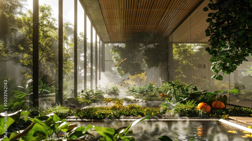 Architects work on sustainable project adopting green tech solutions ...