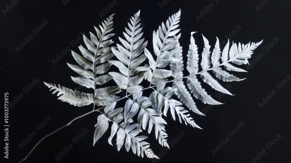 Ghost fern Athyrium Ghost Hybrid between Japanese painted fern Athyrium ...