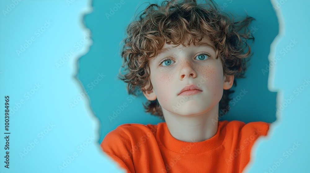 Distorted Reflection of a Teen Girl Symbolizing Body Image Issues and ...