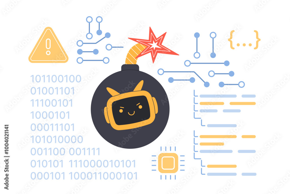 Danger and risks of using AI services, ethics problem of artificial ...