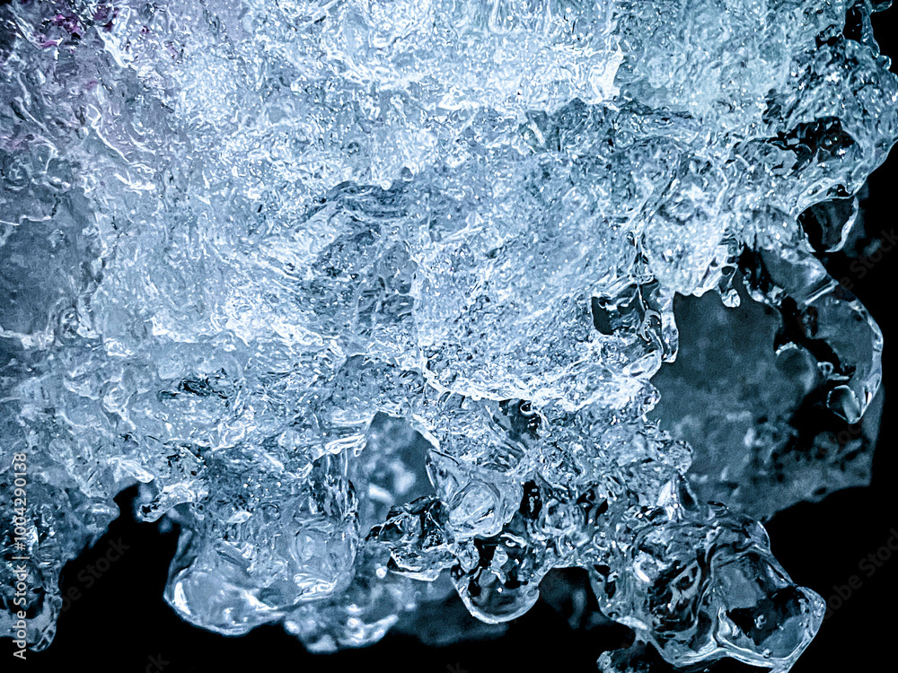 Ice cubes background, ice cube texture or background It makes me feel ...