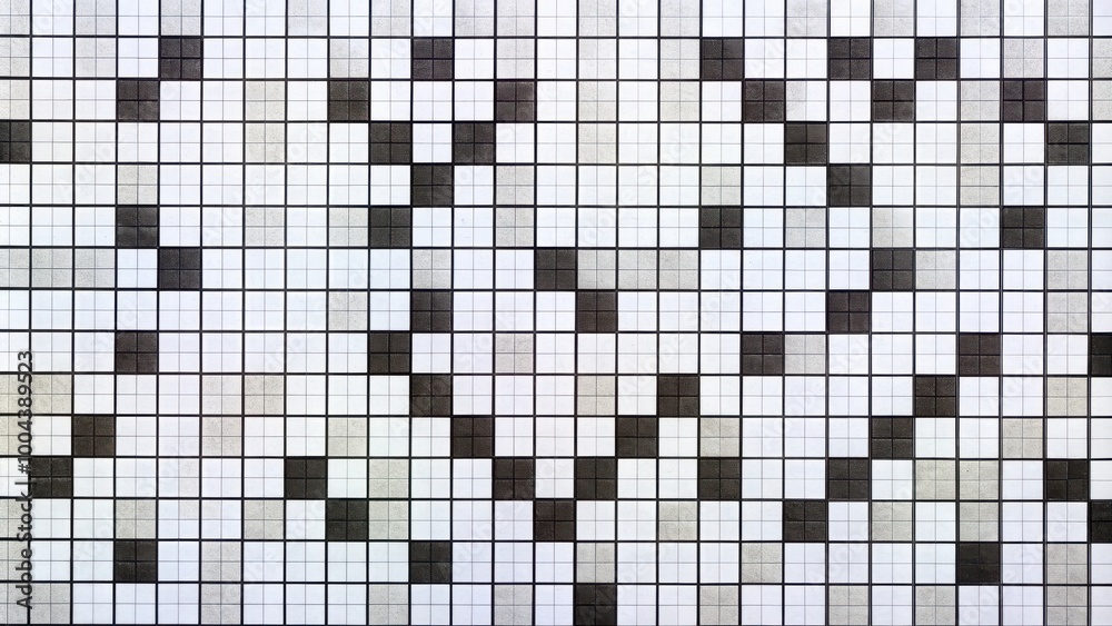 Empty crossword puzzle sheet pattern for word games and brain teasers ...