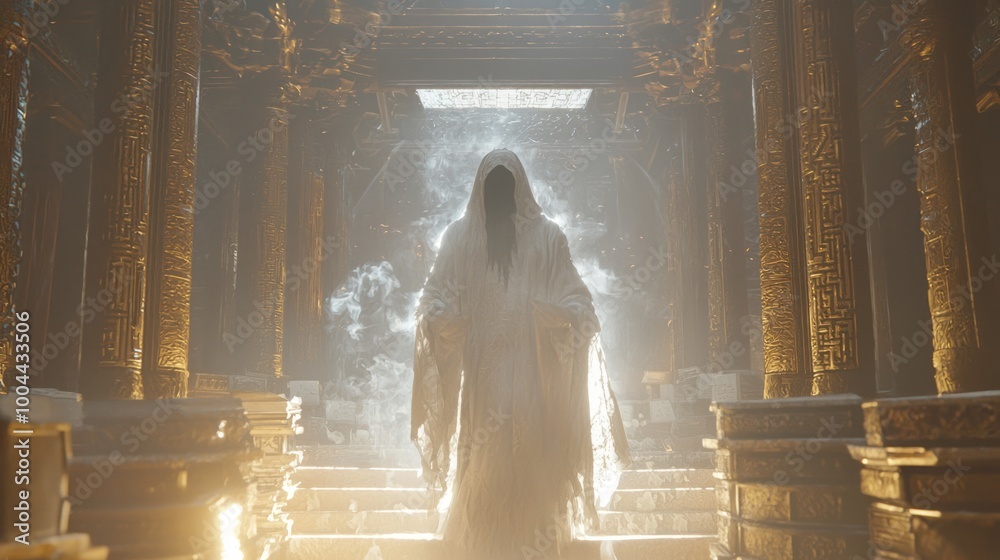 Dark Sorcerer Conjuring Shadows in Ancient Chinese Mythology Library of ...