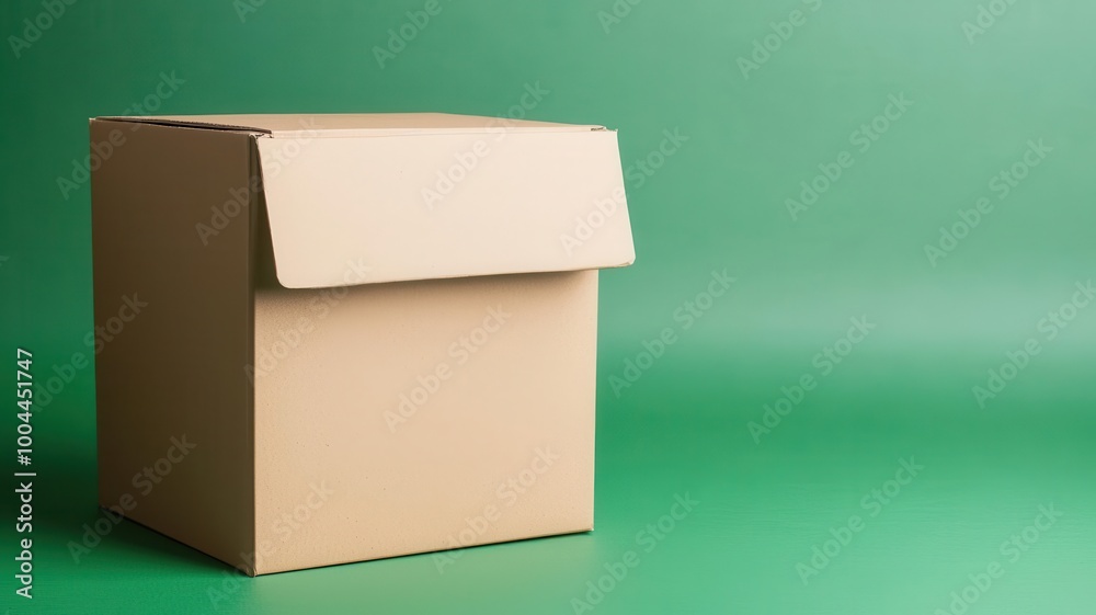 Box with fold-out sides for easier packing and unpacking of large items ...