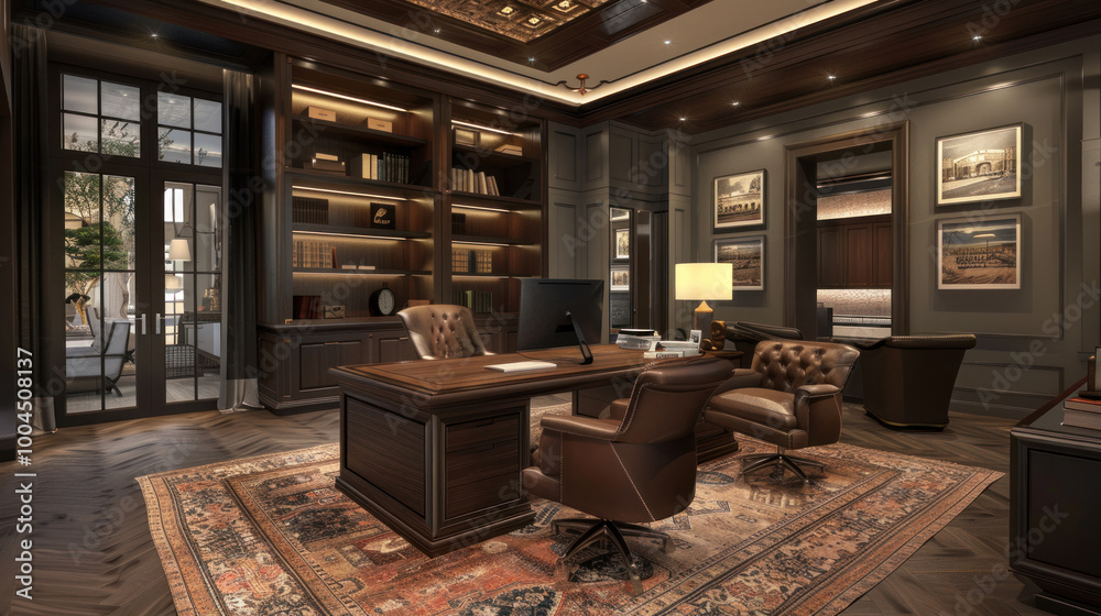 Luxury home office desk store