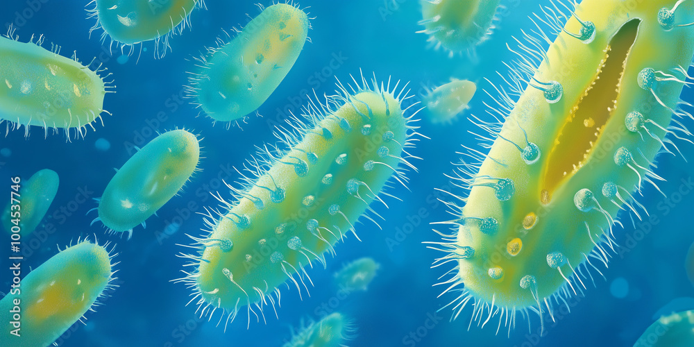 Photo & Art Print Sea cucumber larvae in plankton sample under a ...