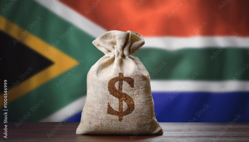 Understanding the South African Currency and Economy Stock Illustration ...