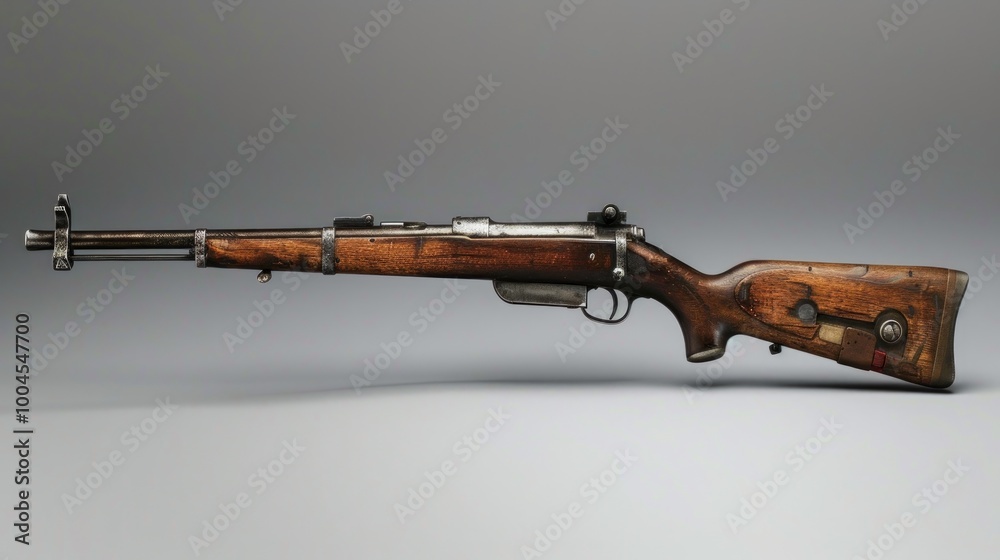 British Lee Enfield Bolt Action Rifle, Second World War Era Weapon ...