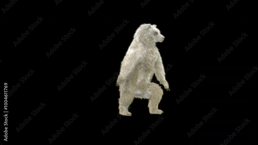 Bear Dancing 3d rendering animal realistic, Animation 3D, Included in ...
