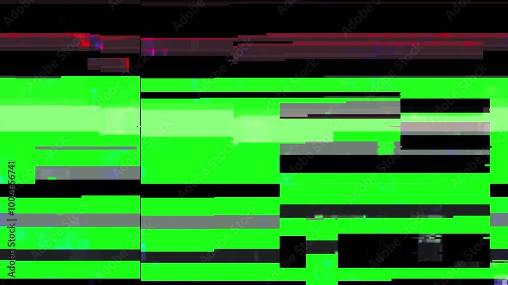 Analog Static Noise texture overlay. TV switch off. Horizontal stripes offset . No signal white ...