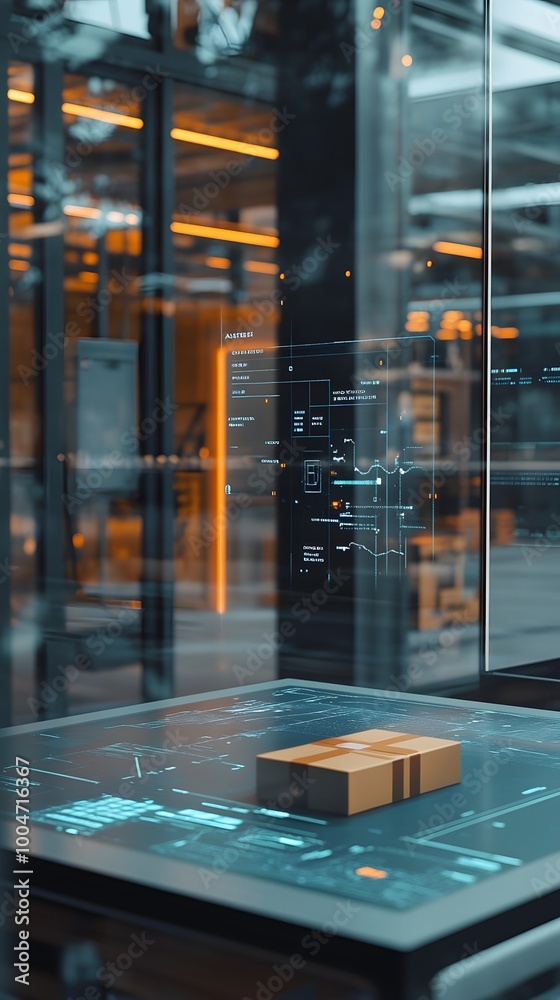 Futuristic augmented reality system for tracking package deliveries ...