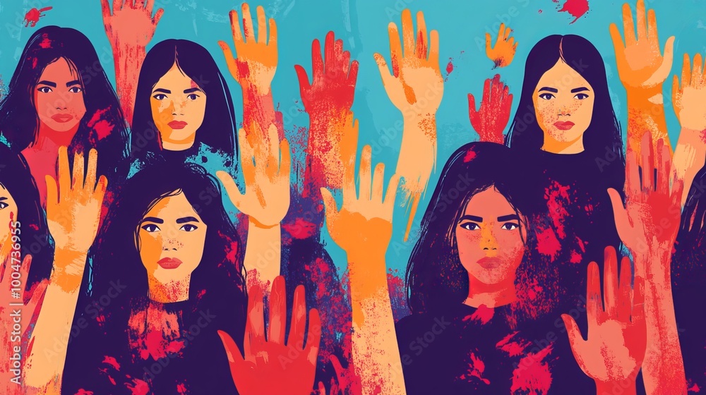 Stop violence against women. Protect human rights. Put an end to abuse ...