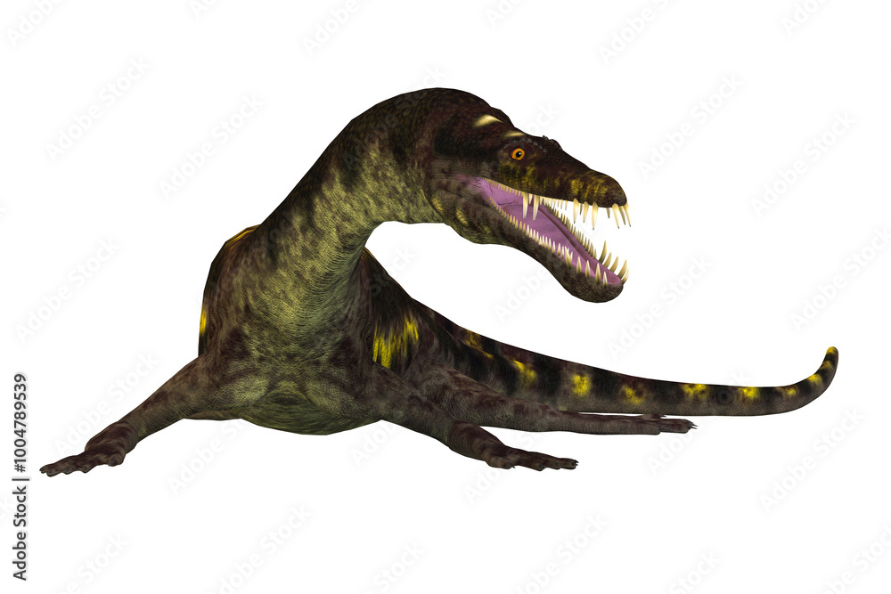 Nothosaurus Marine Reptile - Nothosaurus was a semi-aquatic carnivorous ...
