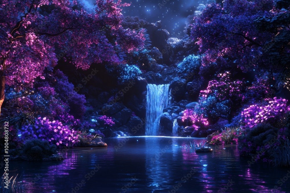 A mesmerizing magical fantasy world where humans and mystical creatures ...