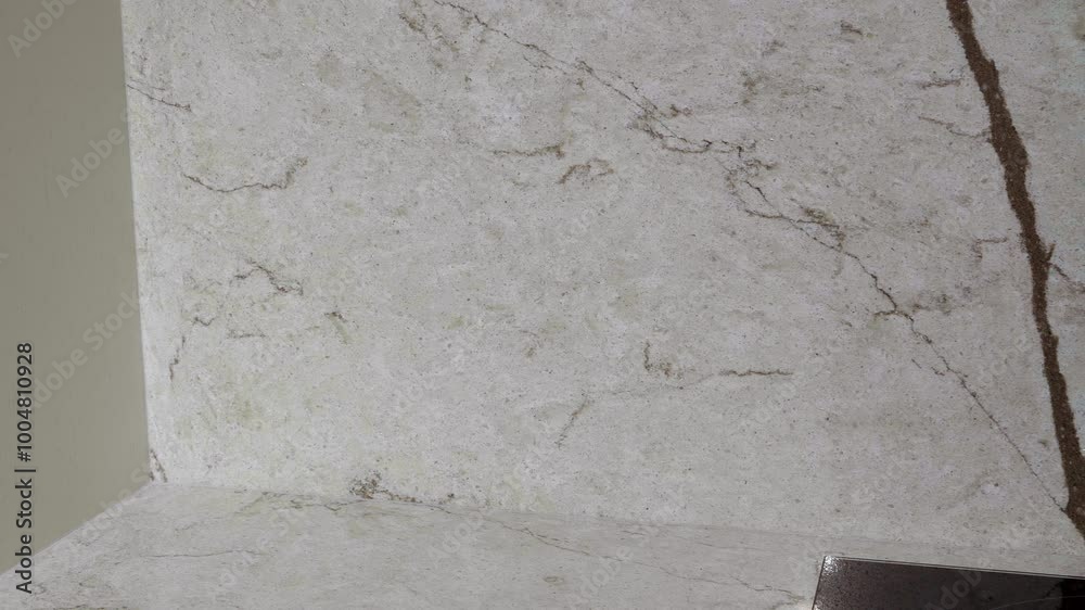 Trendy quartz stone with luxury background texture. Kitchen countertops ...