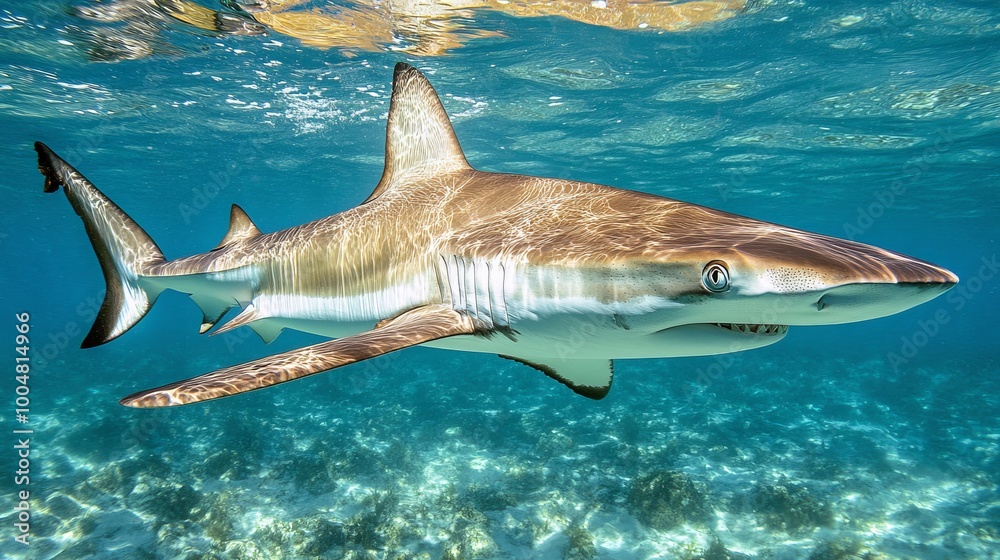 Exploring the Serene Depths: The Enigmatic Blacktip Shark (Carcharhinus ...