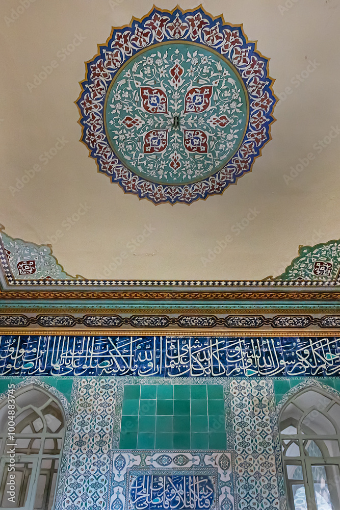 Decorated with 17th century Kutahya and Iznik tiles Mosque of the Black ...