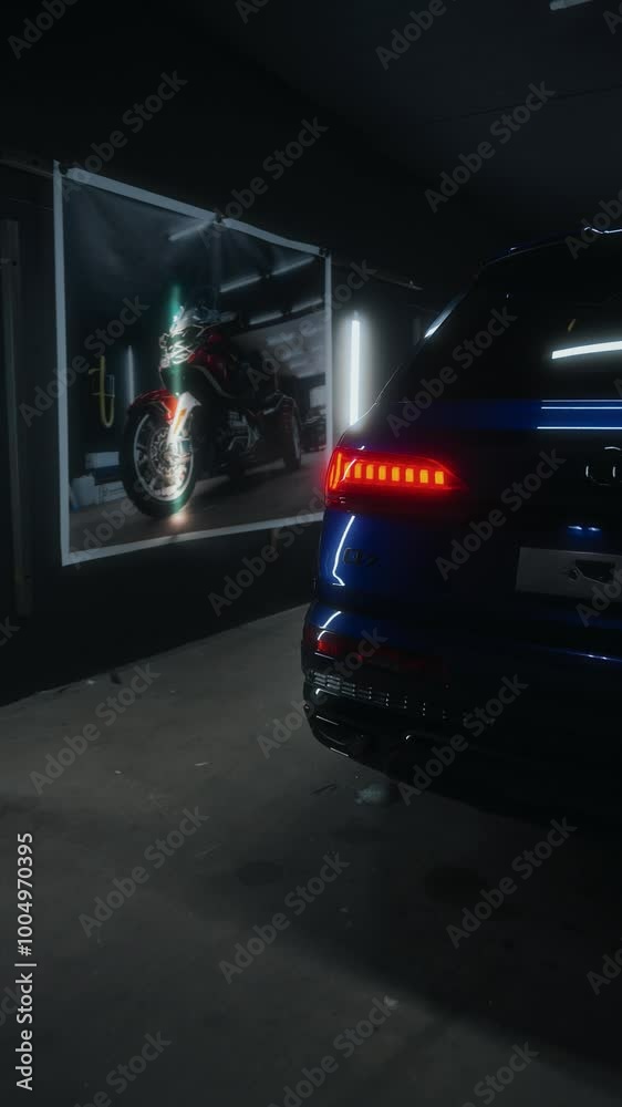 The film shows the application of ppf foil on the interior and body ...