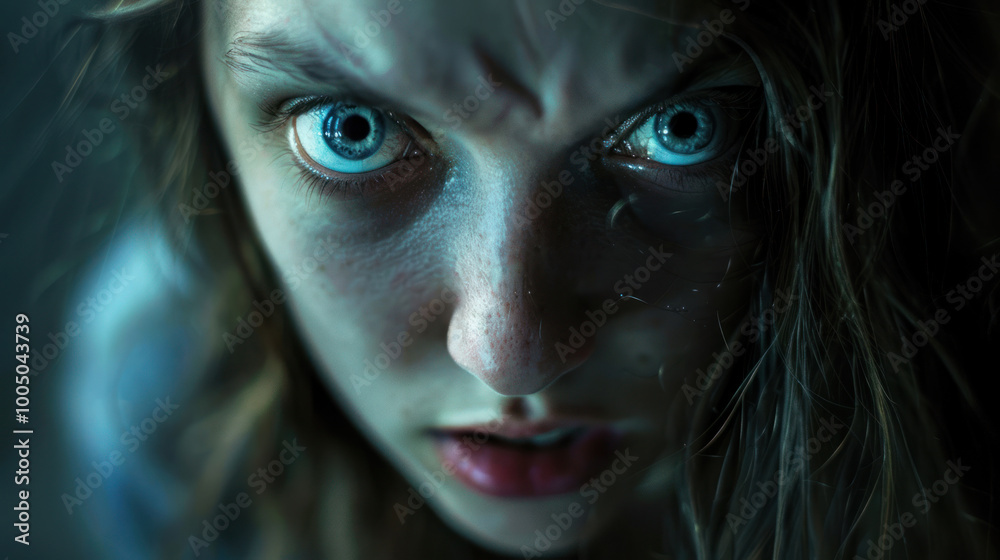 Poster A guide to reading fear in facial expressions, showcasing how ...