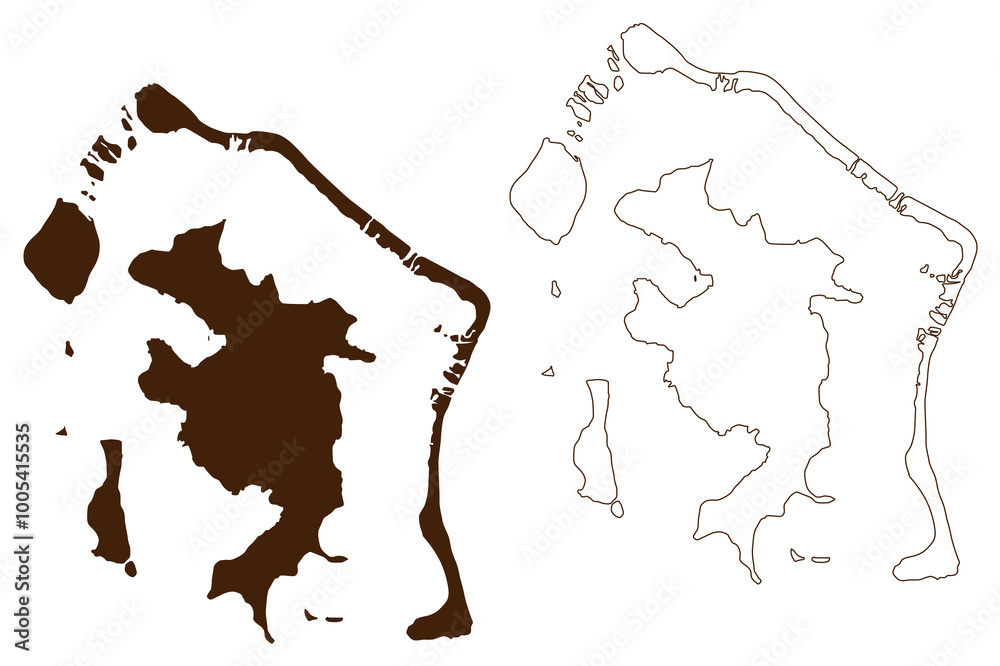 Bora Bora island (France, French Republic, Pacific Ocean, Society ...