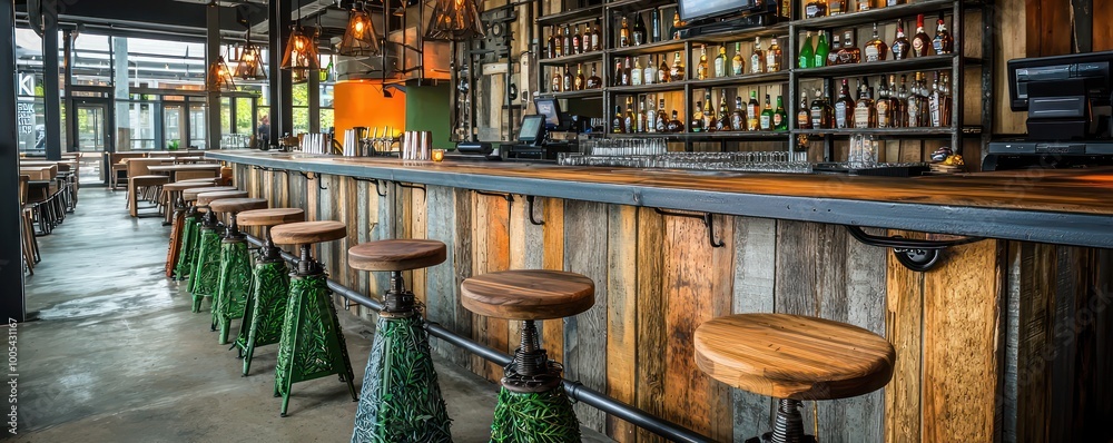 An eco-friendly bar with a focus on organic wines and craft beers ...