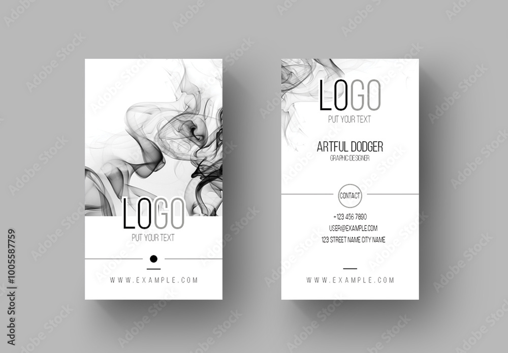 Business Card Stock Template | Adobe Stock