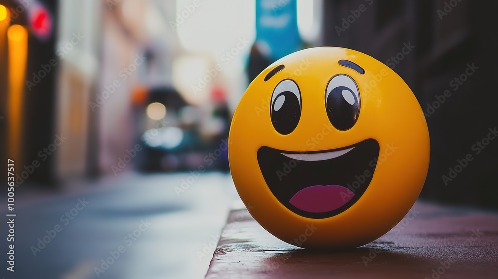 Vibrant excitement emoji featuring a joyful face with wide-open eyes ...