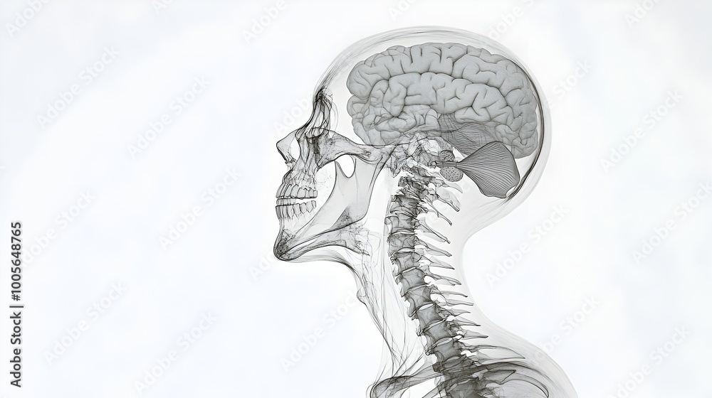 Highly detailed and anatomically accurate x ray image showcasing the ...