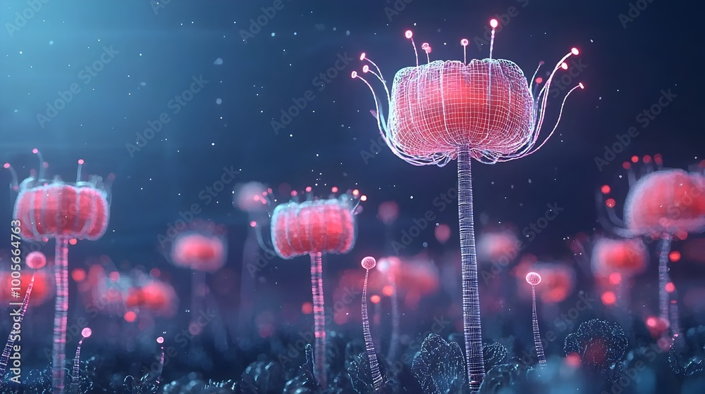 A digital garden where each flower transforms into a personalized ...