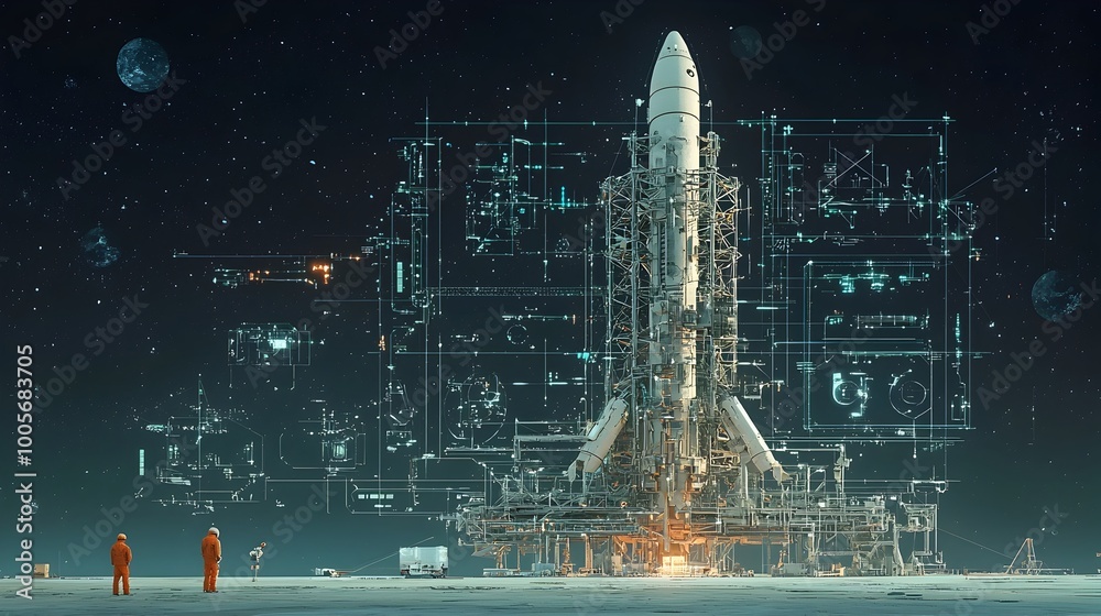 Conceptual time lapse showcasing the step by step process of building a ...