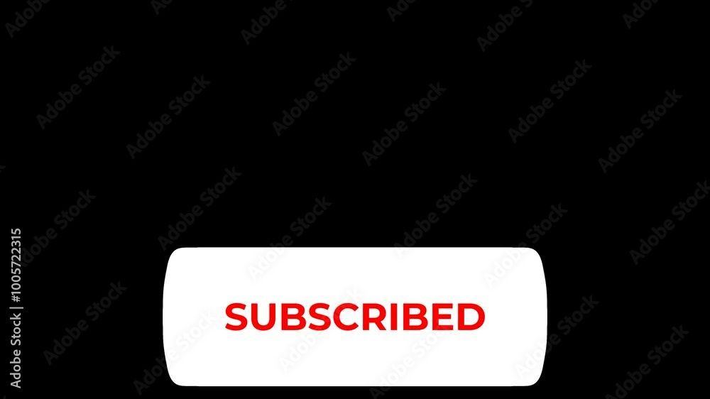 Subscribe Button Animation, Subscribing Animation, Animated Subscribe ...