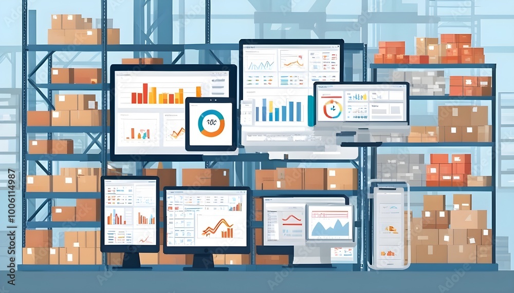 Visual Guide to Warehouse Manager System Interfaces: Dashboards ...