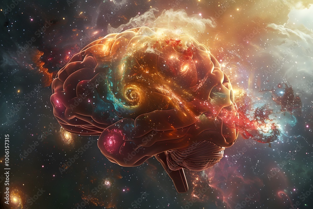 Cosmic Brain: A Surreal Fusion of Human Intelligence and the Mysteries ...