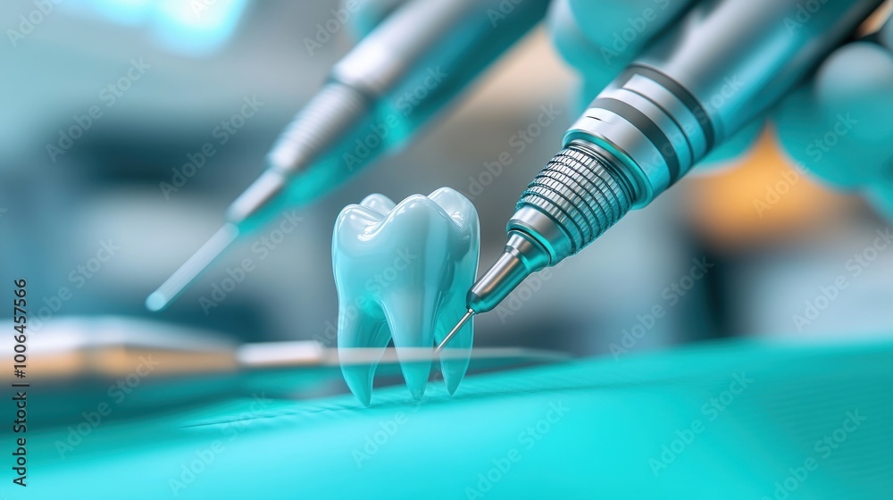 Foto de Laser-Guided Dental Implant Placement Precision Prosthetic ...