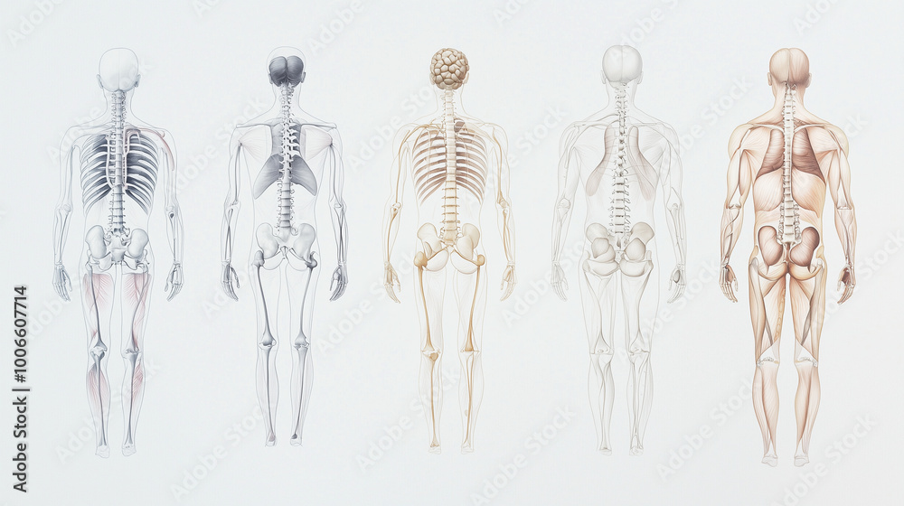 Detailed anatomical diagram showcasing the human cardiovascular ...