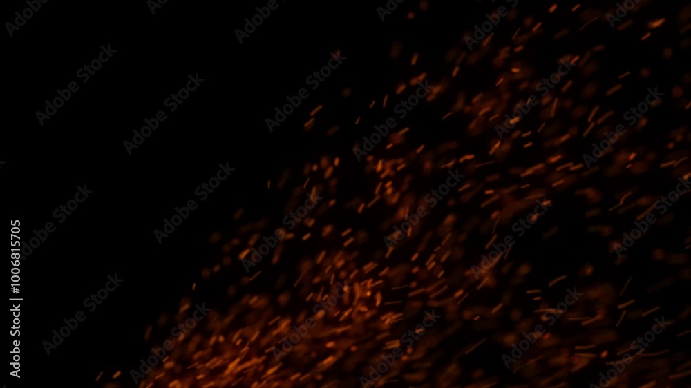 4K Subtle dust particle background overlay realistic light dust effect ...
