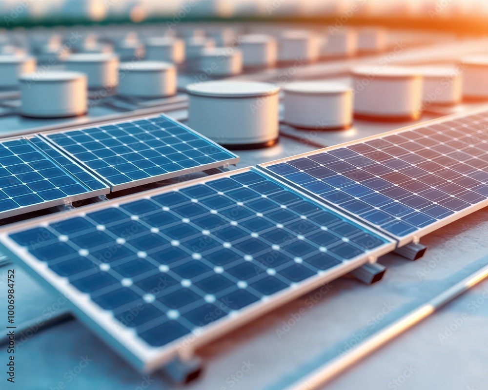 Solar farm with energy storage systems and cost-efficiency diagrams ...