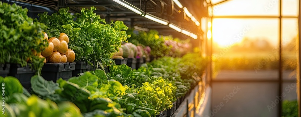 Vertical Hydroponic Farm: A close-up of a vertical hydroponic farm ...
