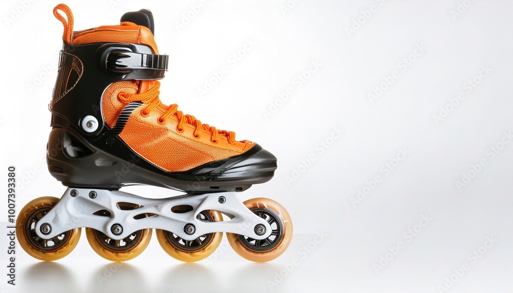 Inline skates or rollerblades roller blade are a type of roller skate ...