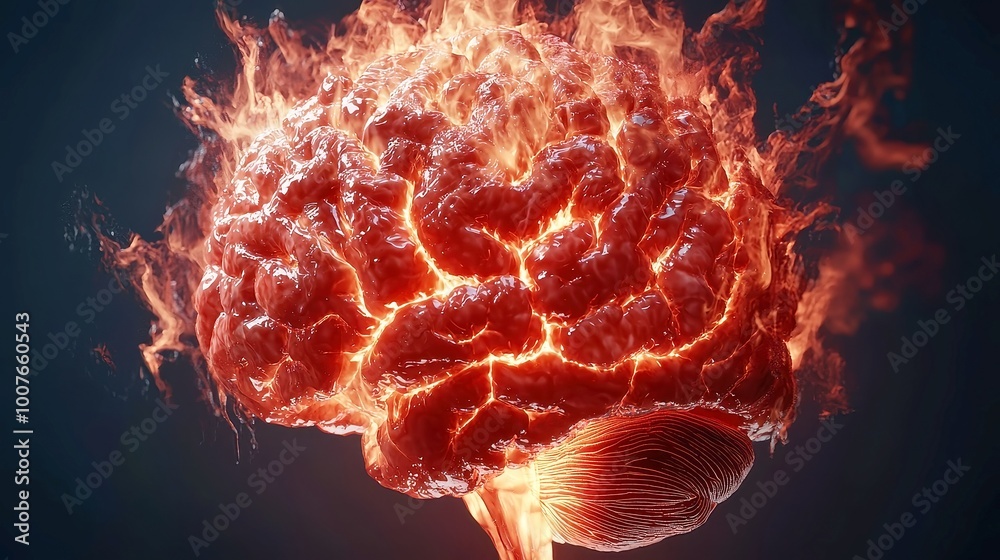 Melting Mind, a surreal exploration of cognitive dissonance, depicting ...