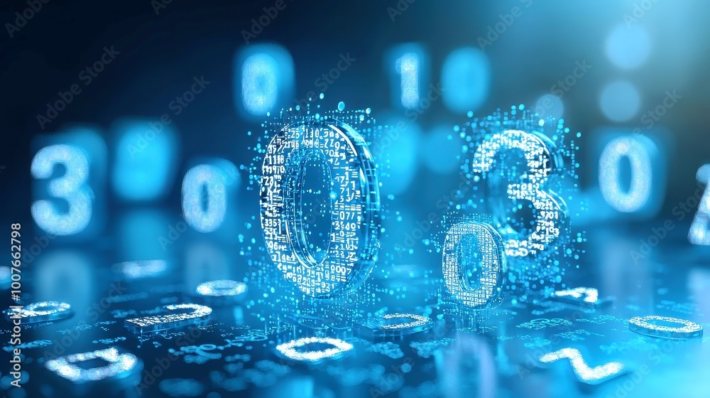 Visual representation of numerical concepts, showcasing various figures ...
